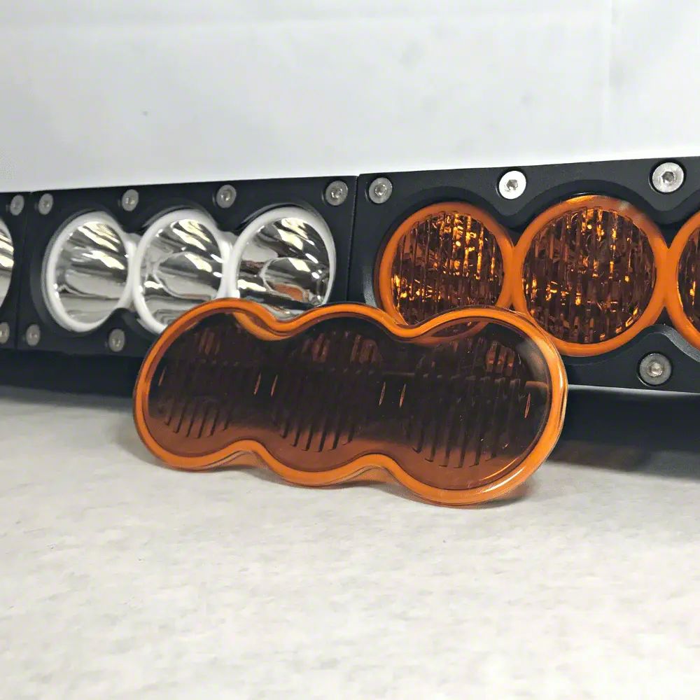 Extreme LED Tundra X6 Series Amber Light Lens; Flood Beam EX-X6-LENS ...