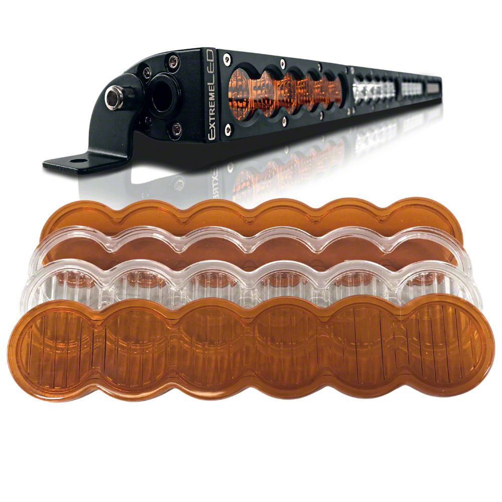Extreme LED Tundra X6S Series Amber Light Lens; Flood Beam EX-X6S-LENS ...