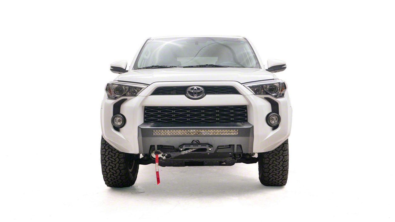 Fab Fours Toyota 4-Runner Hidden Winch Mount with High Pre-Runner Guard ...