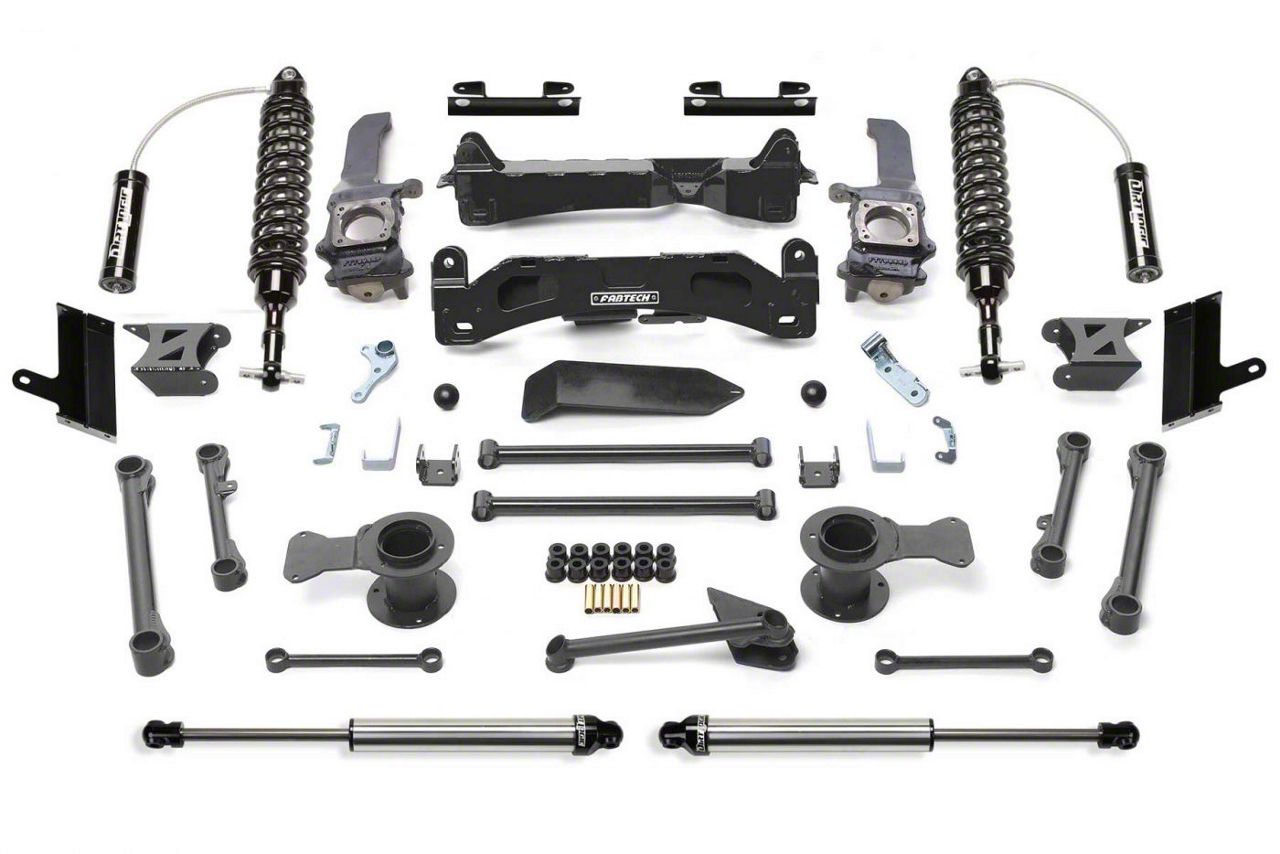 Fabtech Toyota 4-Runner 6-Inch Performance Suspension Lift Kit with ...