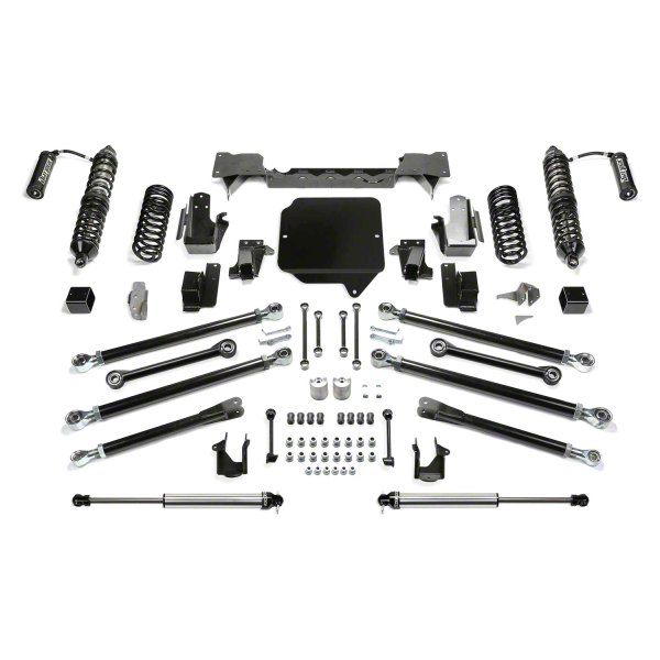 Fabtech Jeep Wrangler 5-Inch Crawler Suspension Lift Kit with Dirt ...