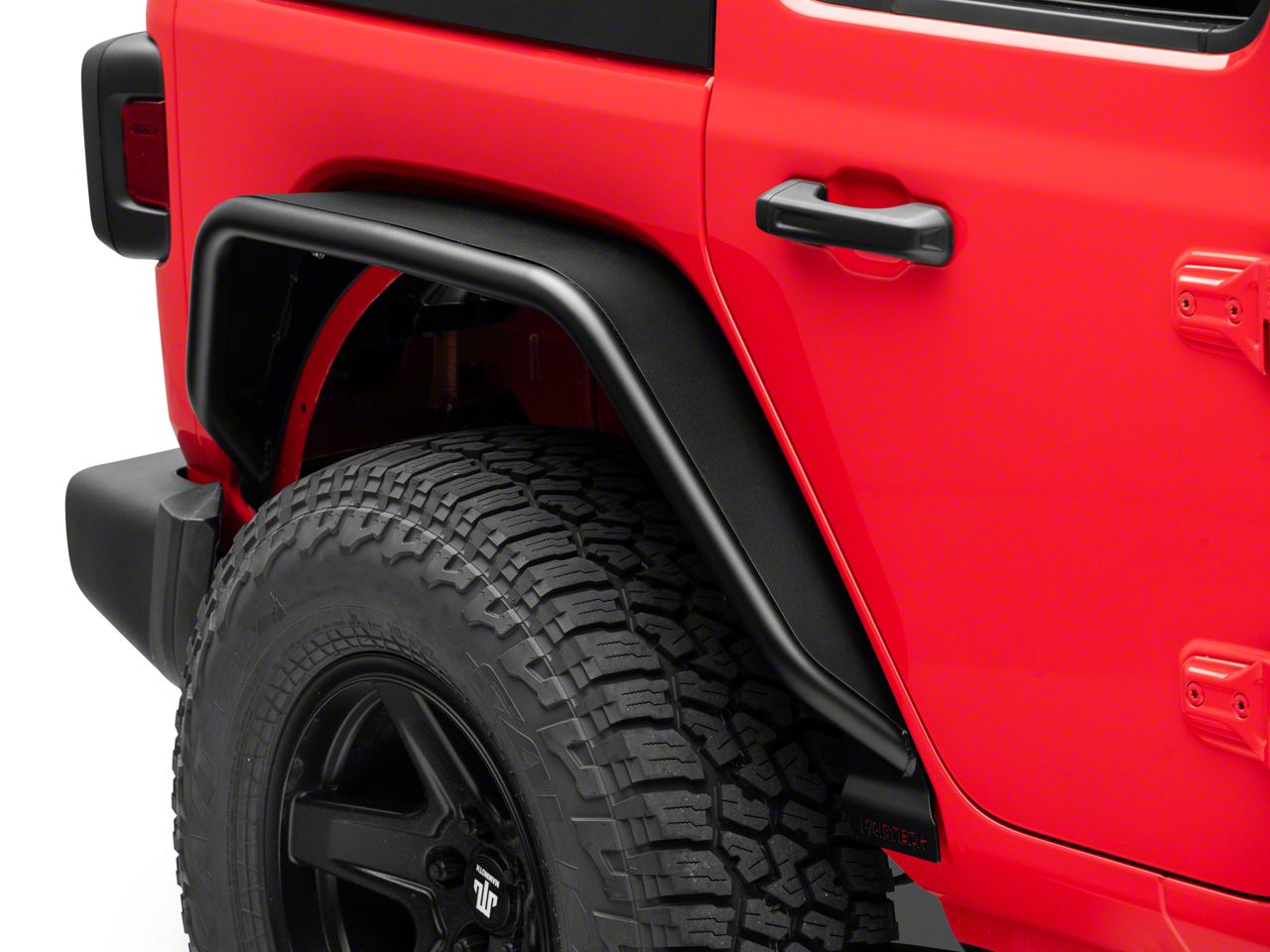 Fabtech Jeep Wrangler Rear Steel Tube Fenders FTS24213 (18-26 Jeep ...
