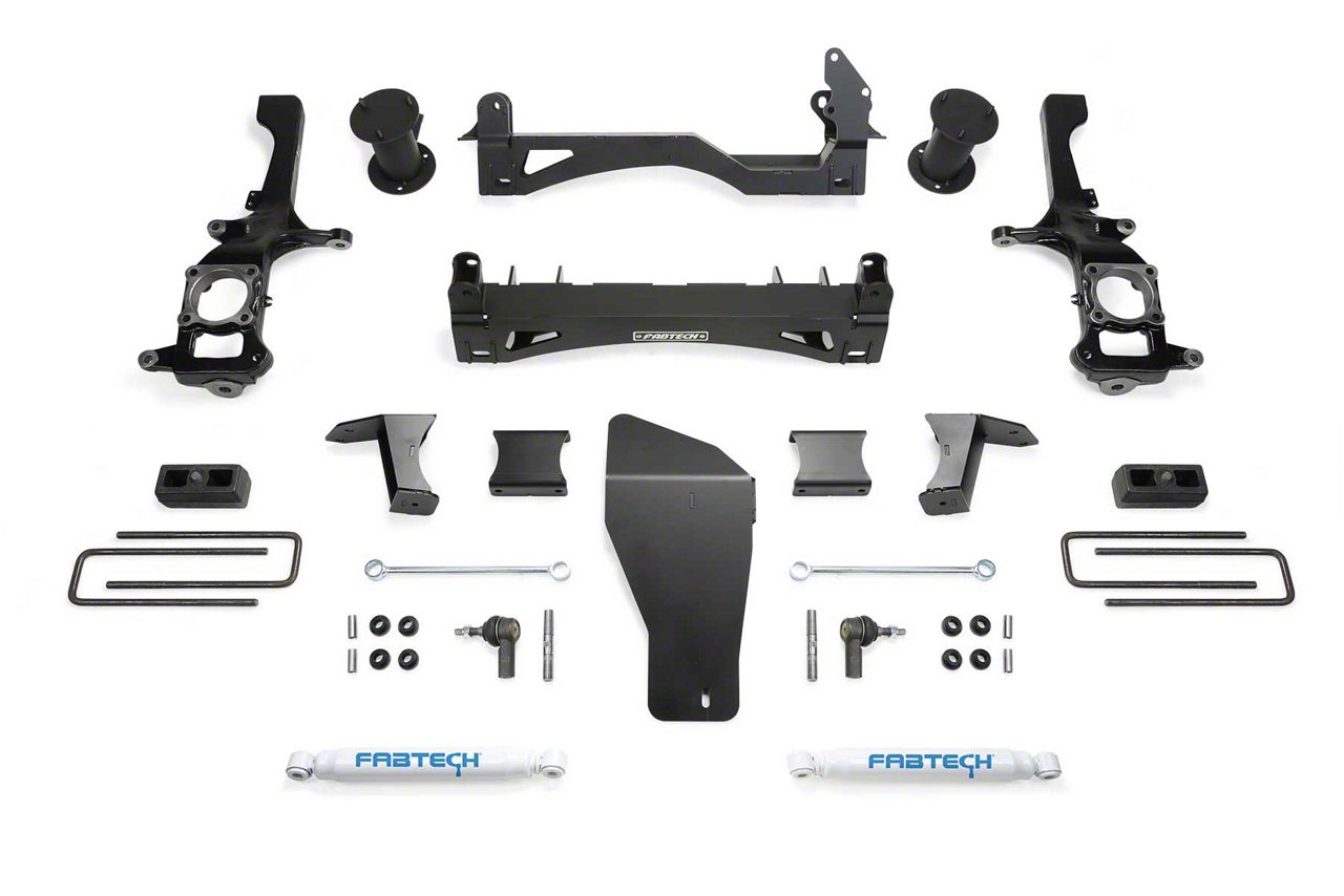 Fabtech Titan XD 6-Inch Basic Suspension Lift Kit with Performance ...