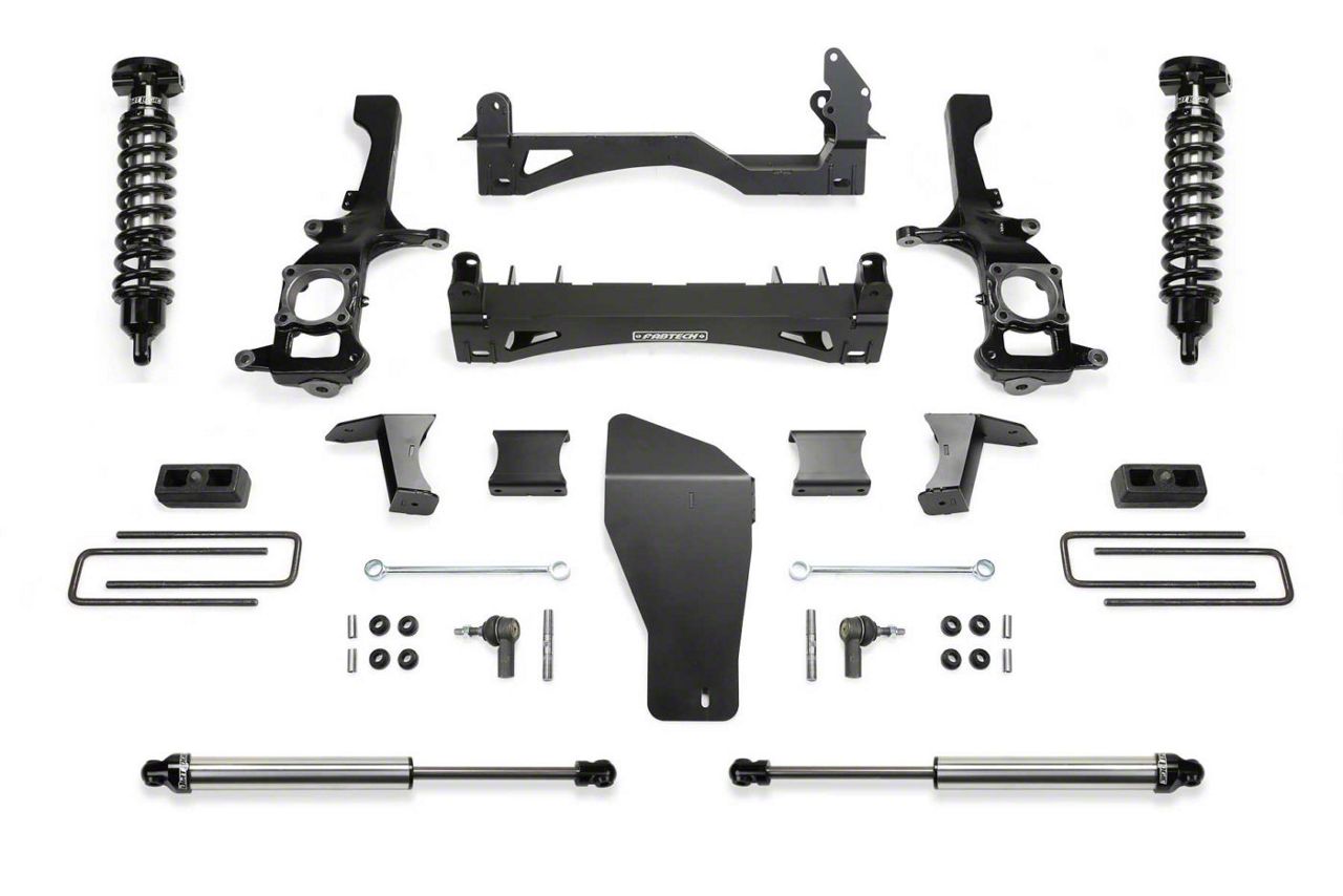 Fabtech Titan XD 6-Inch Performance Suspension Lift Kit with Dirt Logic ...