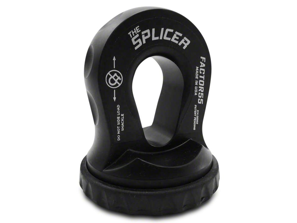 Factor 55 Toyota 4-Runner Splicer Shackle Mount; Black 00352-04 - Free ...