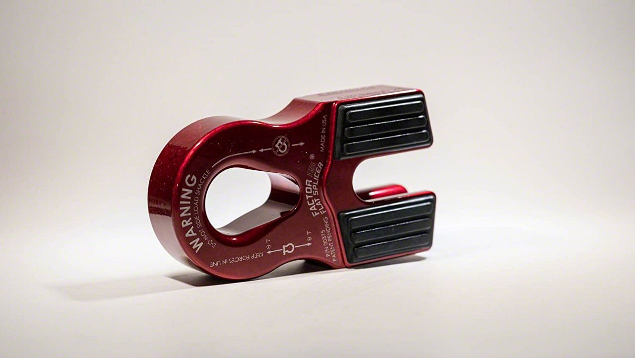 Factor 55 Bronco Flat Splicer for Synthetic Winch Lines; Red 00375-01 ...