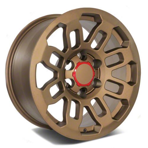 Toyota 4-Runner Pro Style Matte Bronze 6-Lug Wheel; 17x8; 0mm Offset ...