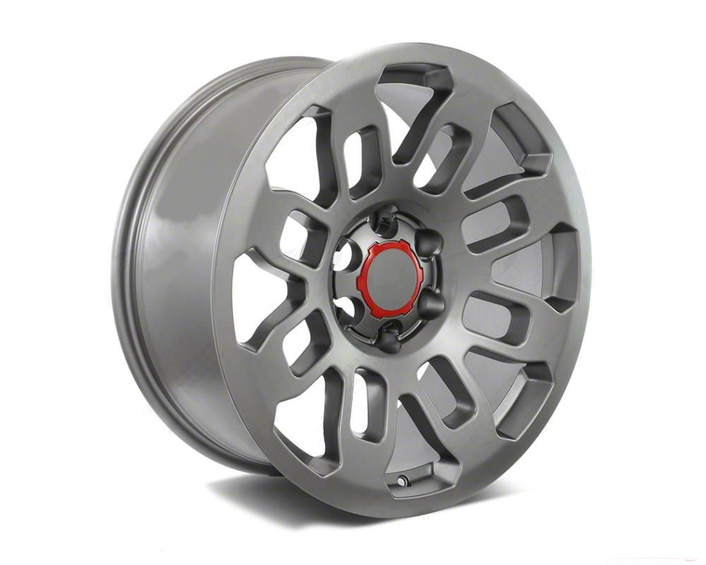 Toyota 4-Runner Pro Style Matte Gunmetal 6-Lug Wheel; 17x8; 0mm Offset ...