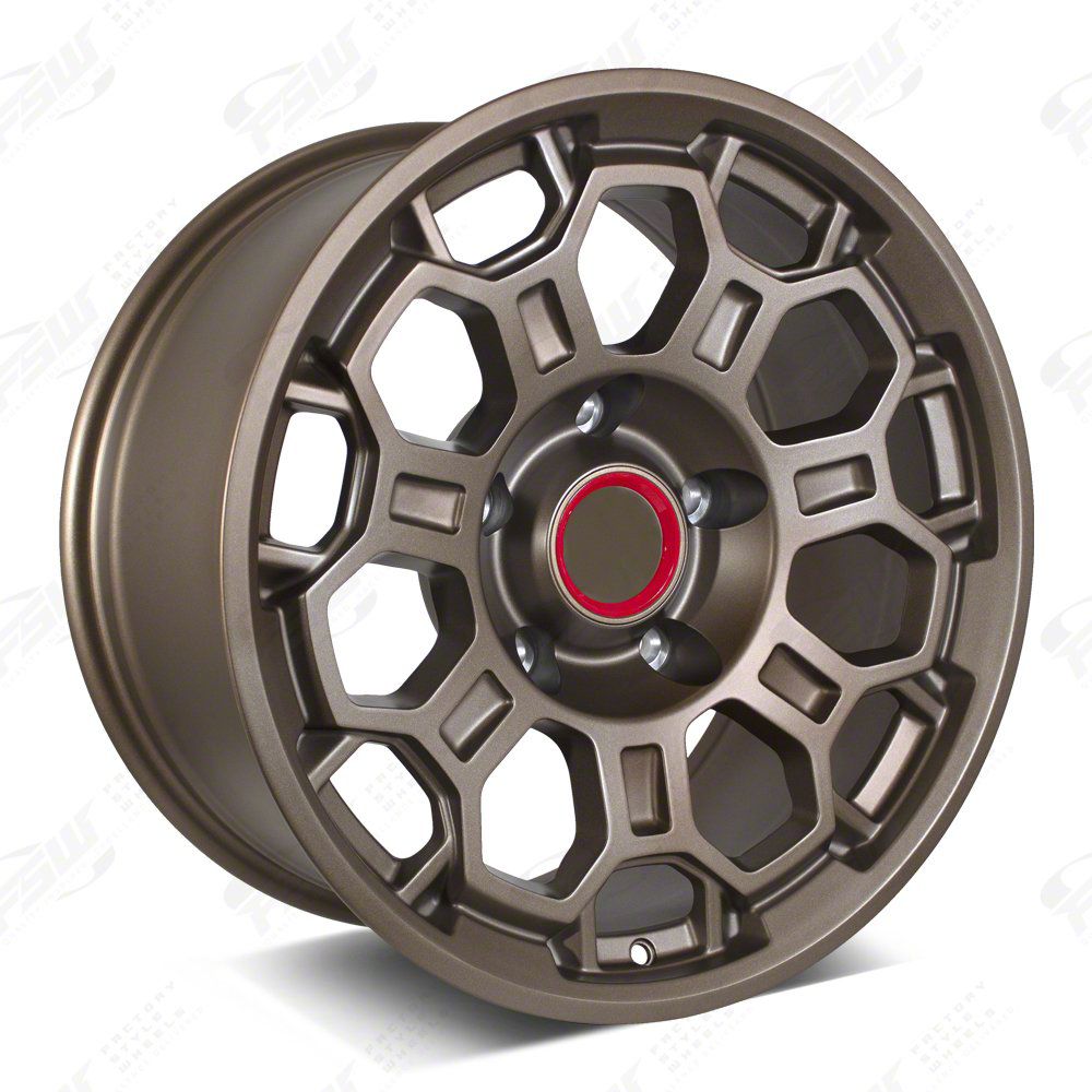 Toyota 4-Runner Honeycomb Pro Style Matte Bronze 6-Lug Wheel; 18x9 ...