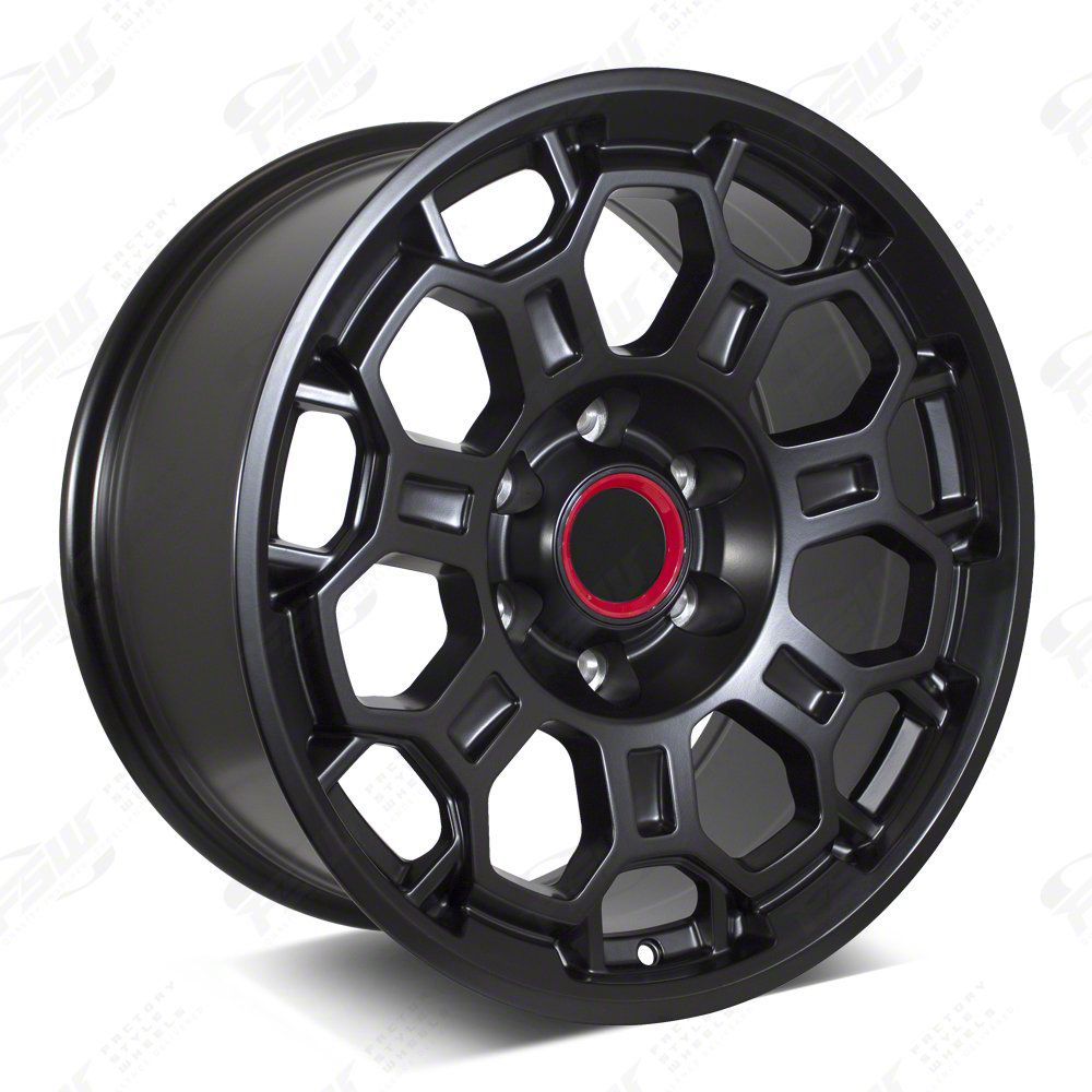 Toyota 4-Runner Honeycomb Pro Style Satin Black 6-Lug Wheel; 18x9; 12mm ...