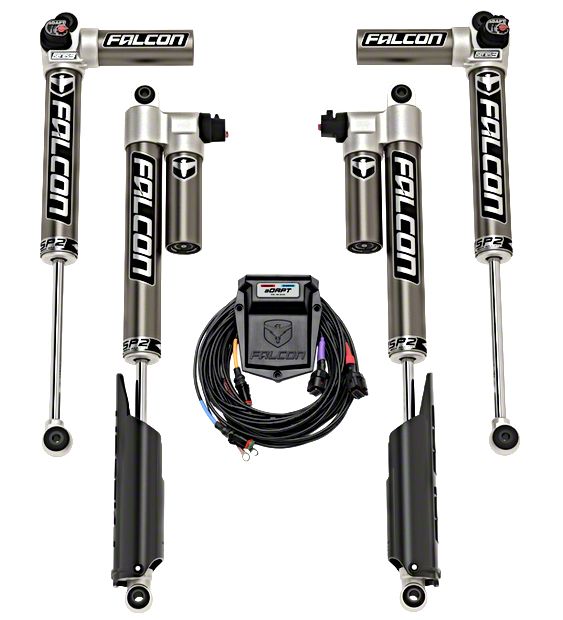 Falcon Shocks Jeep Gladiator SP2 3.5 aDAPT Piggyback Front and Rear ...