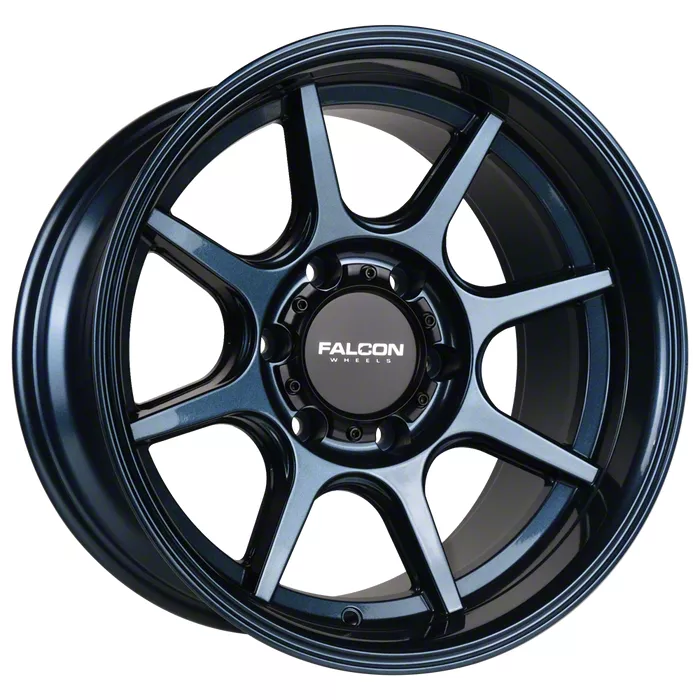 Falcon Wheels Toyota 4-Runner T8 Seeker Series Battle Blue 6-Lug Wheel ...
