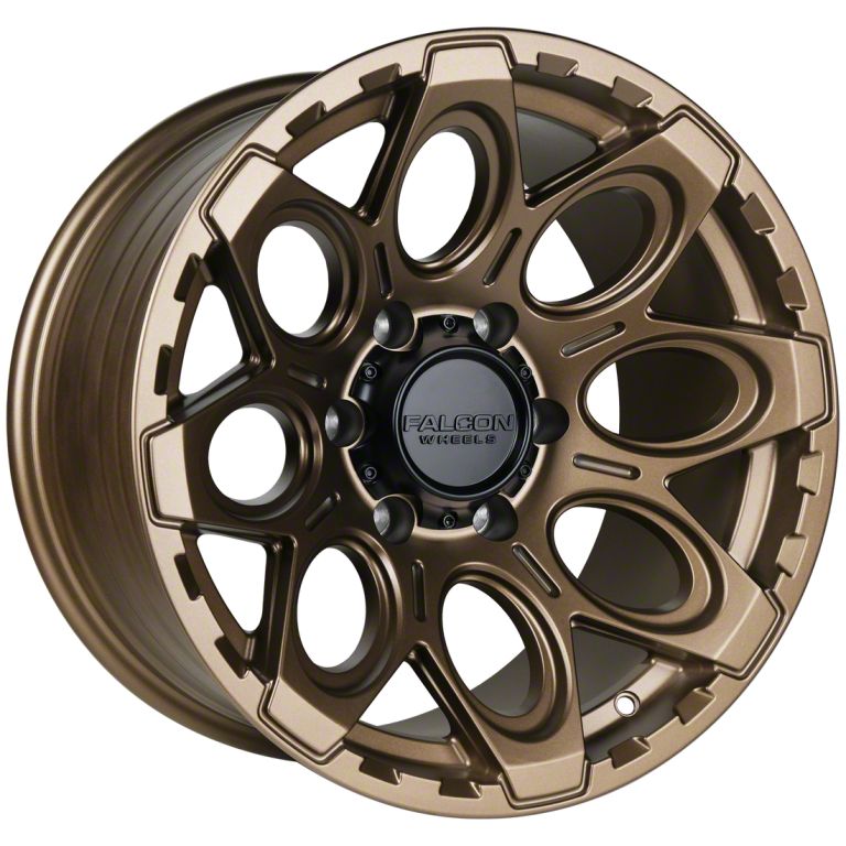 Falcon Wheels Toyota 4-Runner T6 Series Full Matte Gunmetal 6-Lug Wheel ...