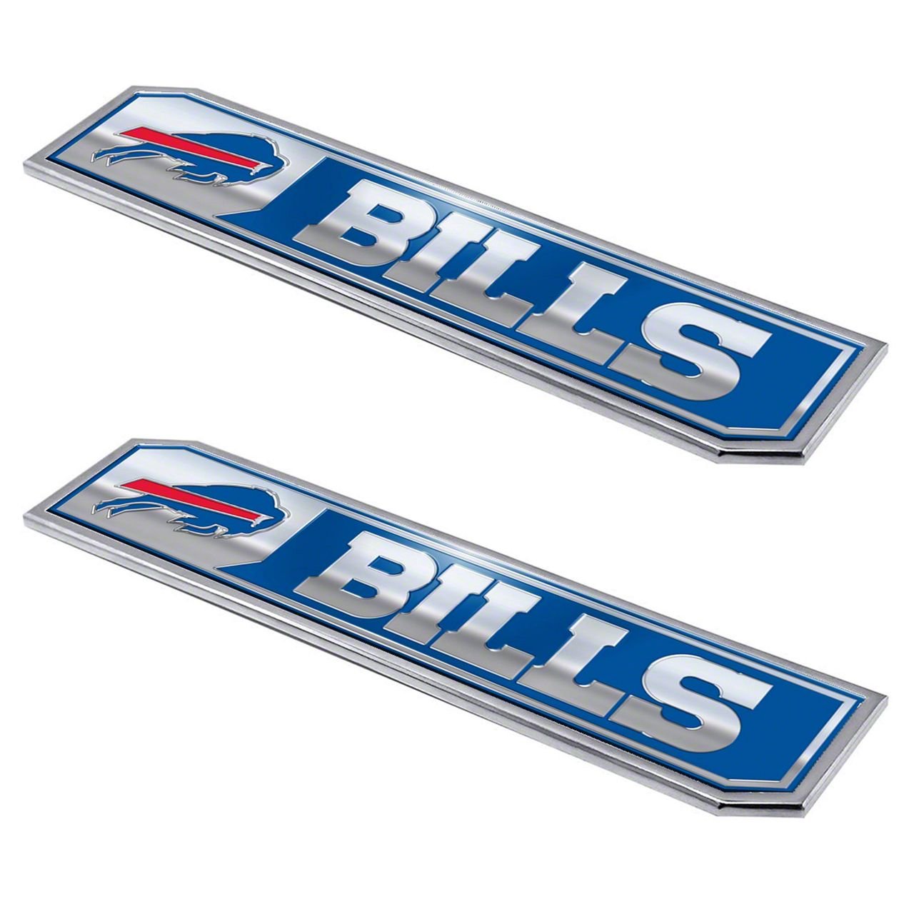 Bronco Buffalo Bills Embossed Emblems; Blue (Universal; Some Adaptation ...