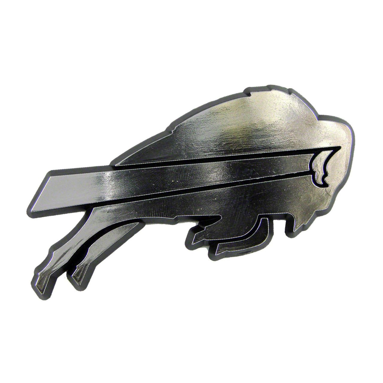 Bronco Buffalo Bills Molded Emblem; Chrome (Universal; Some Adaptation ...