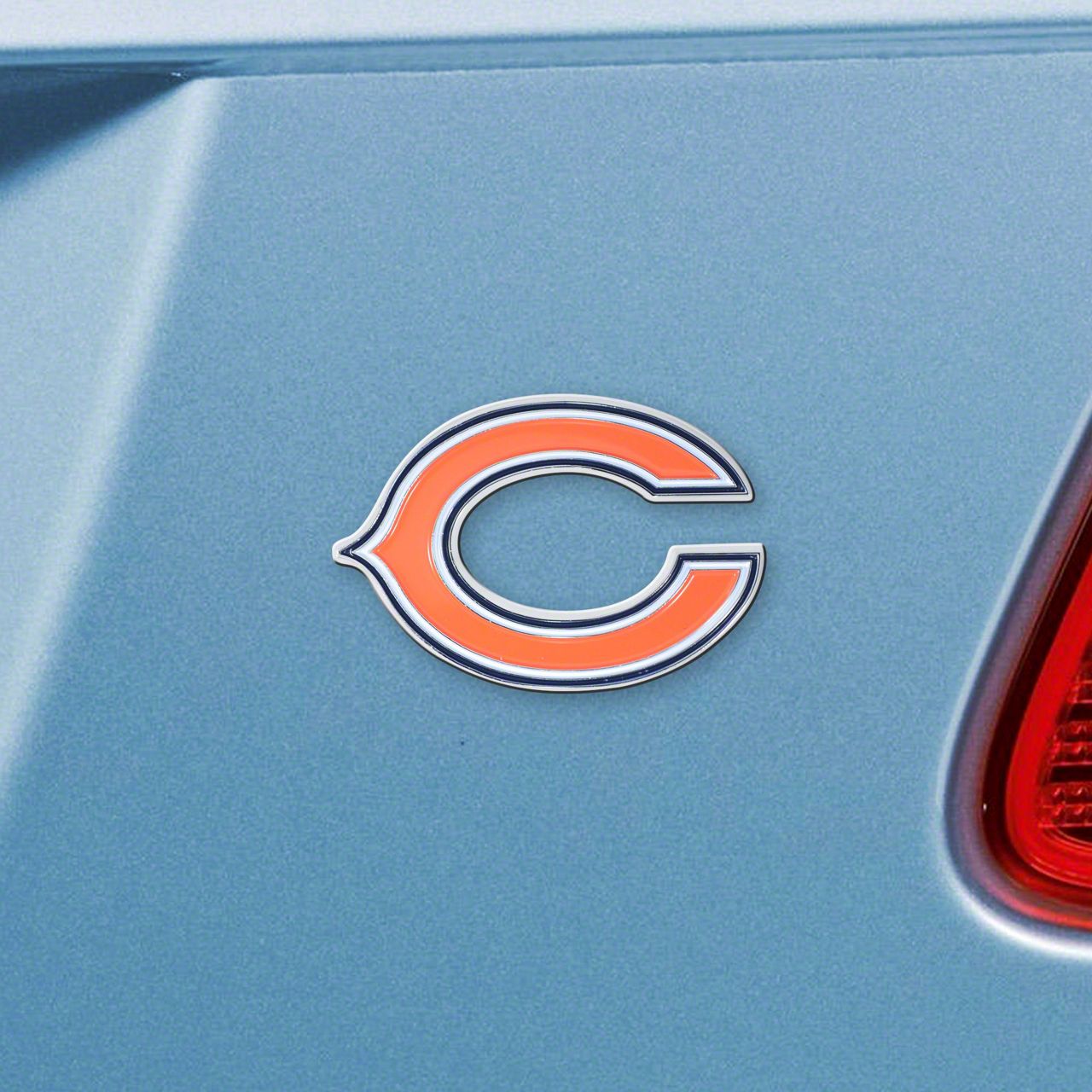 Bronco Chicago Bears Emblem; Orange (Universal; Some Adaptation May Be ...