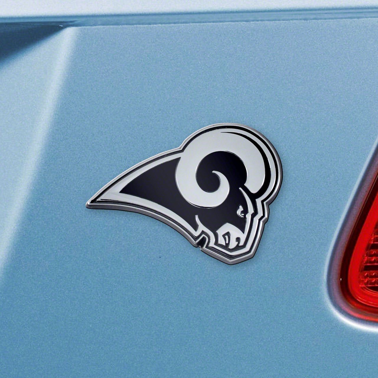 Bronco Los Angeles Rams Emblem; Chrome (Universal; Some Adaptation May ...