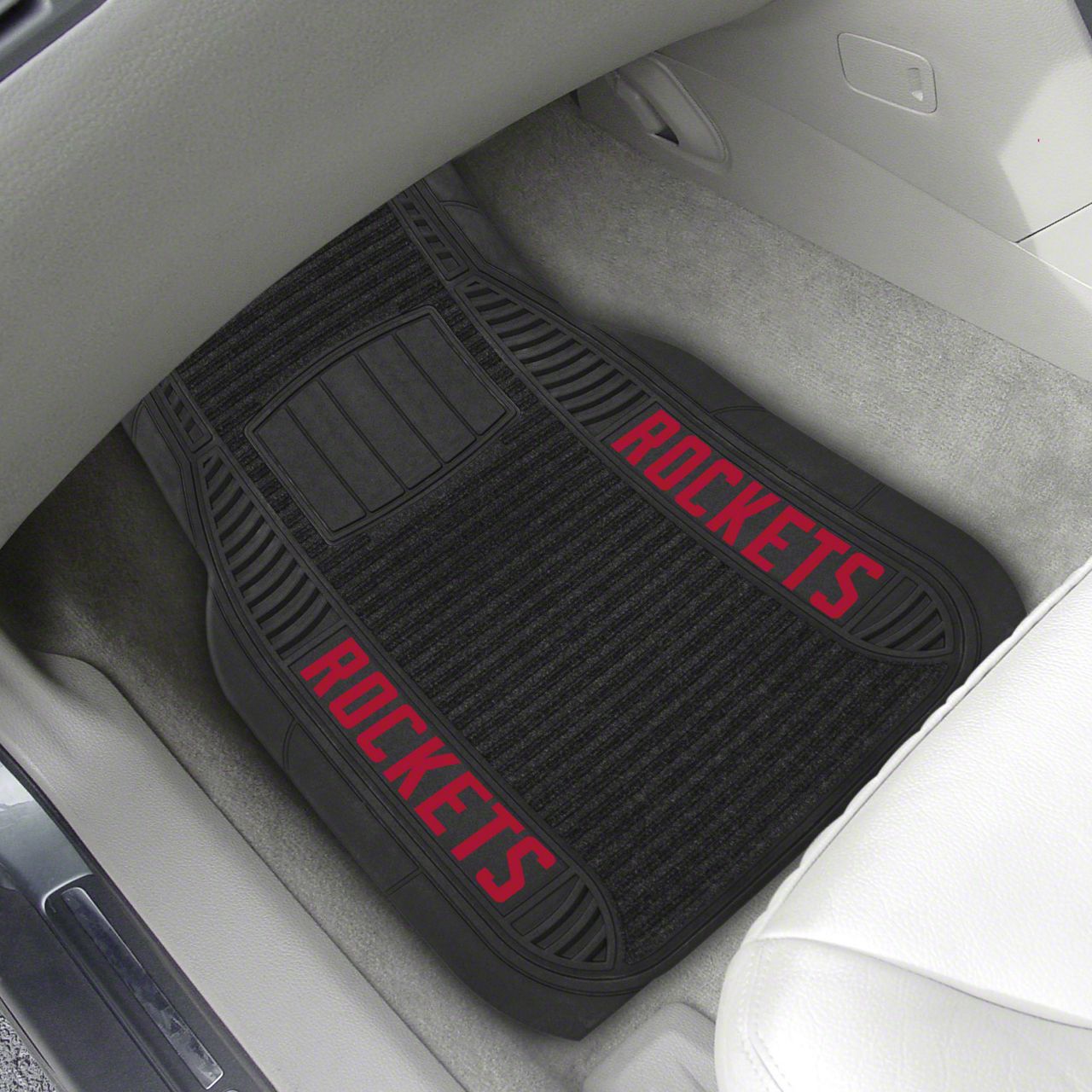 Bronco Molded Front Floor Mats with Houston Rockets Logo (Universal ...