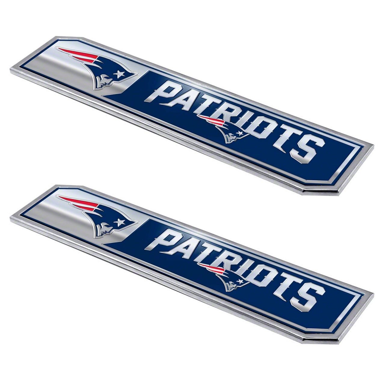 Bronco New England Patriots Embossed Emblems; Blue (Universal; Some ...