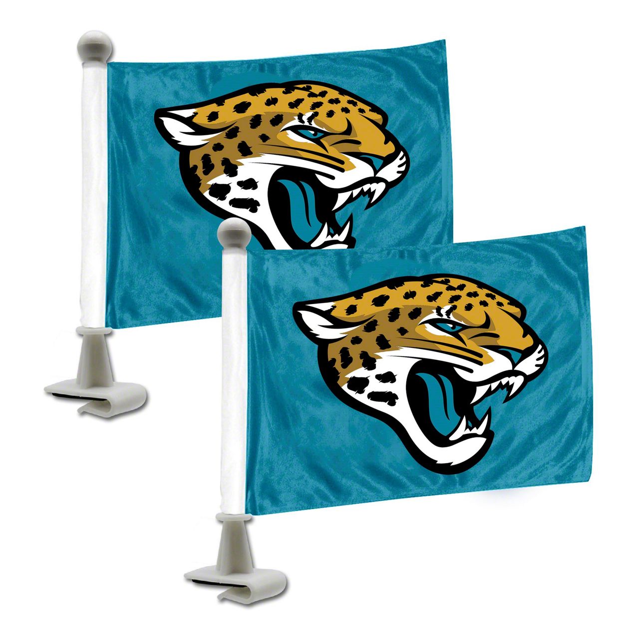 Jeep Gladiator Ambassador Flags with Jacksonville Jaguars Logo; Blue ...