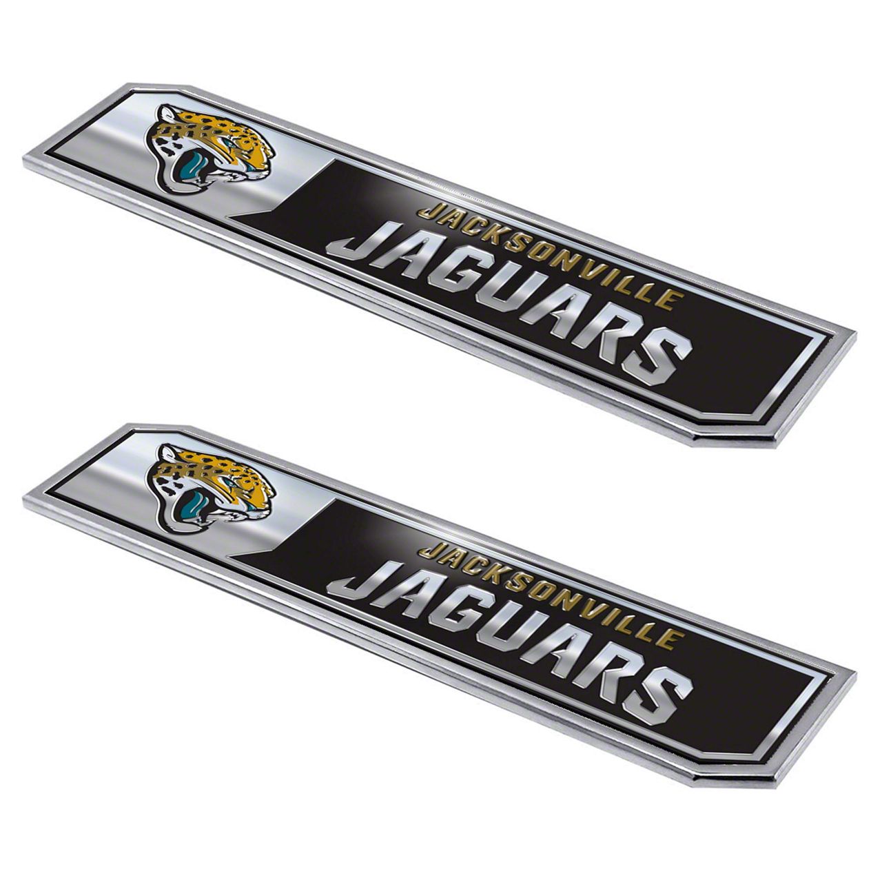 Jeep Gladiator Jacksonville Jaguars Embossed Emblems; Black (Universal ...