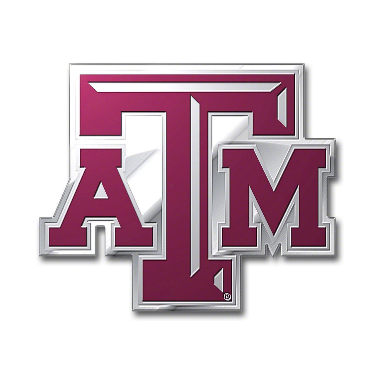 Jeep Gladiator Texas A&M University Embossed Emblem; Maroon (Universal ...