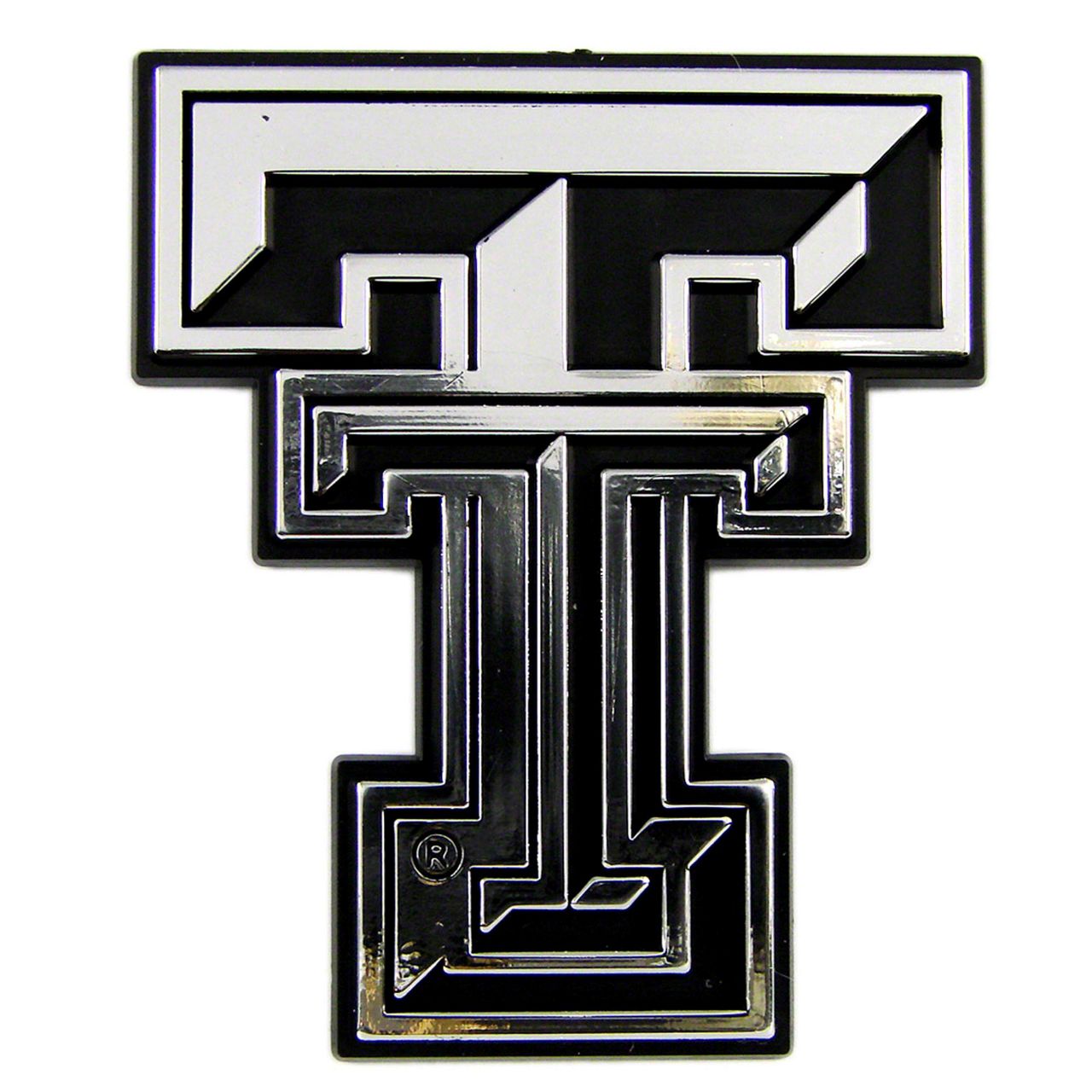 Jeep Gladiator Texas Tech University Molded Emblem; Chrome (Universal ...