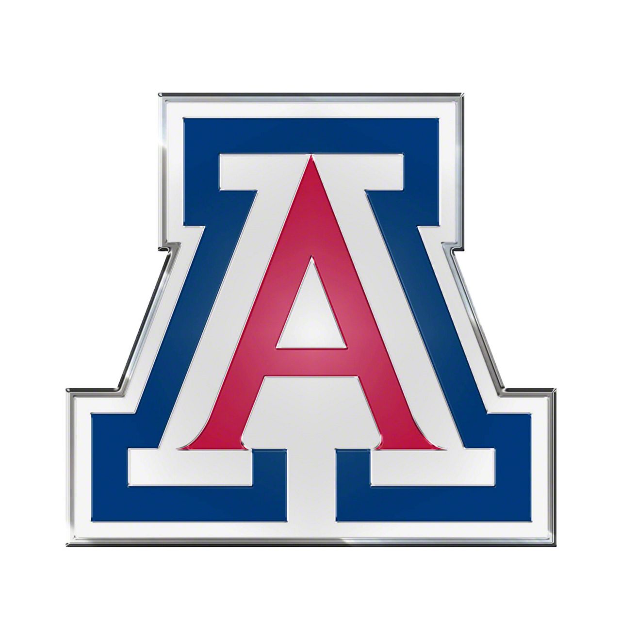 Jeep Gladiator University of Arizona Embossed Emblem; Blue and Red ...