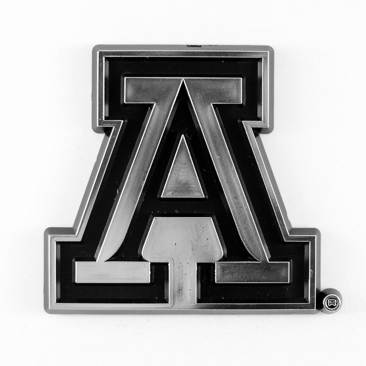 Jeep Gladiator University of Arizona Molded Emblem; Chrome (Universal ...