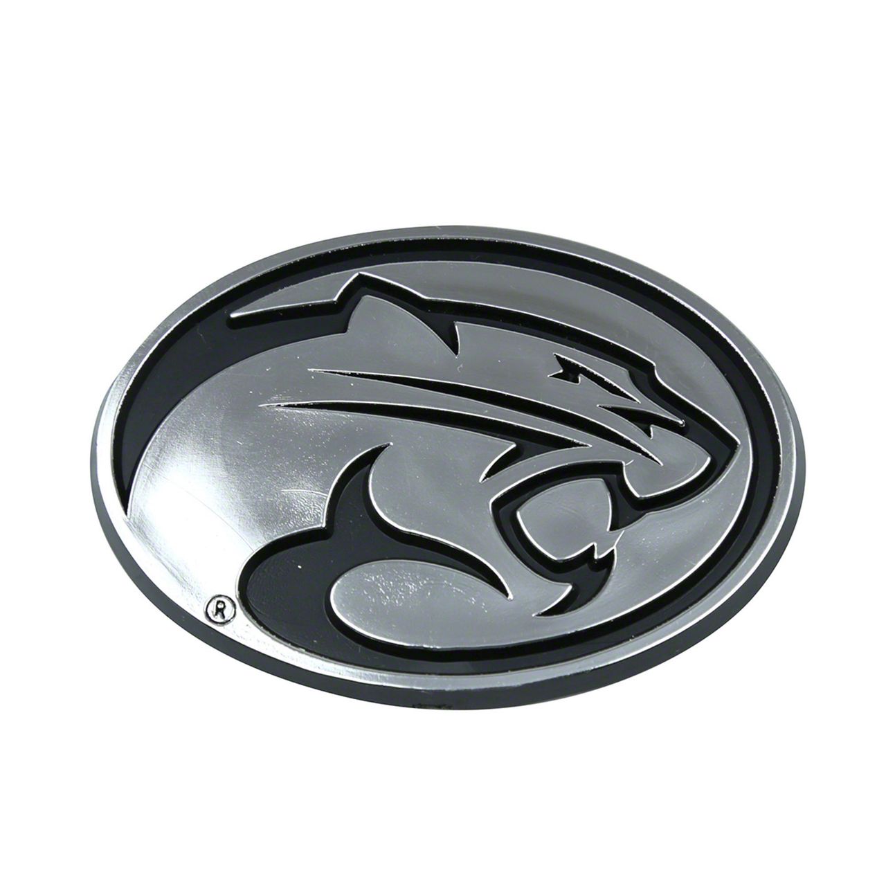 Jeep Gladiator University of Houston Molded Emblem; Chrome (Universal ...