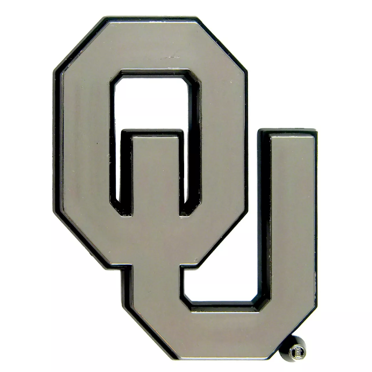 Jeep Gladiator University of Oklahoma Molded Emblem; Chrome (Universal ...