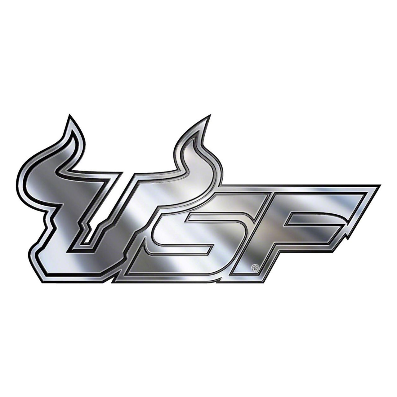 Jeep Gladiator University of South Florida Molded Emblem; Chrome ...