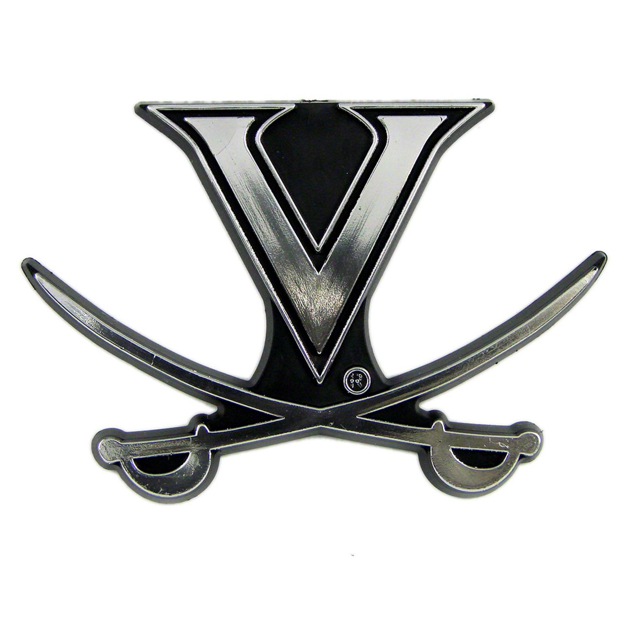 Jeep Gladiator University of Virginia Molded Emblem; Chrome (Universal ...