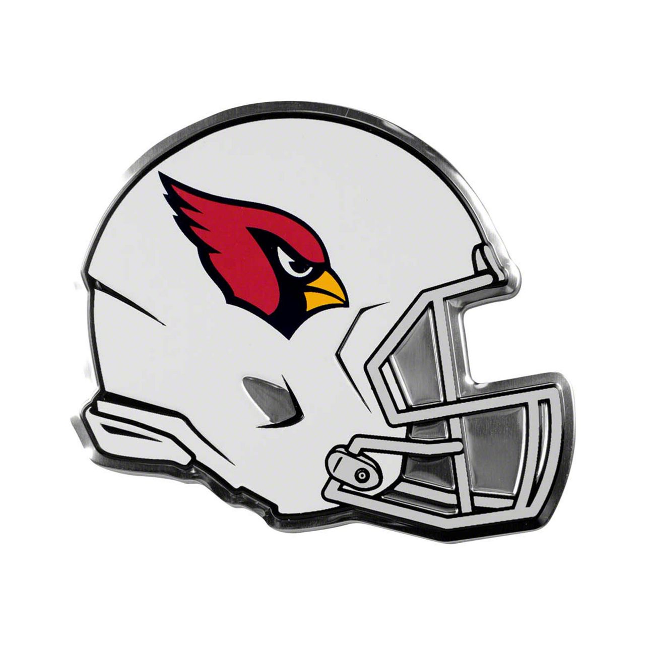 Jeep Wrangler Arizona Cardinals Embossed Helmet Emblem; Red (Universal ...