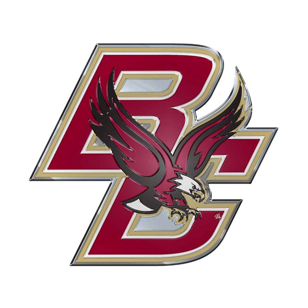 Jeep Wrangler Boston College Embossed Emblem; Maroon (Universal; Some ...