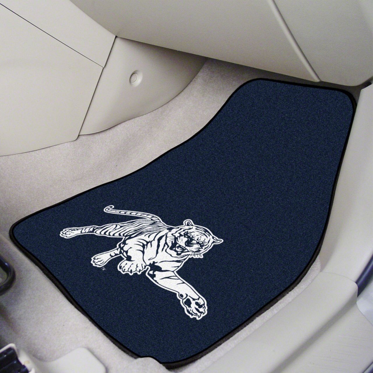 Jeep Wrangler Carpet Front Floor Mats with Jackson State University ...