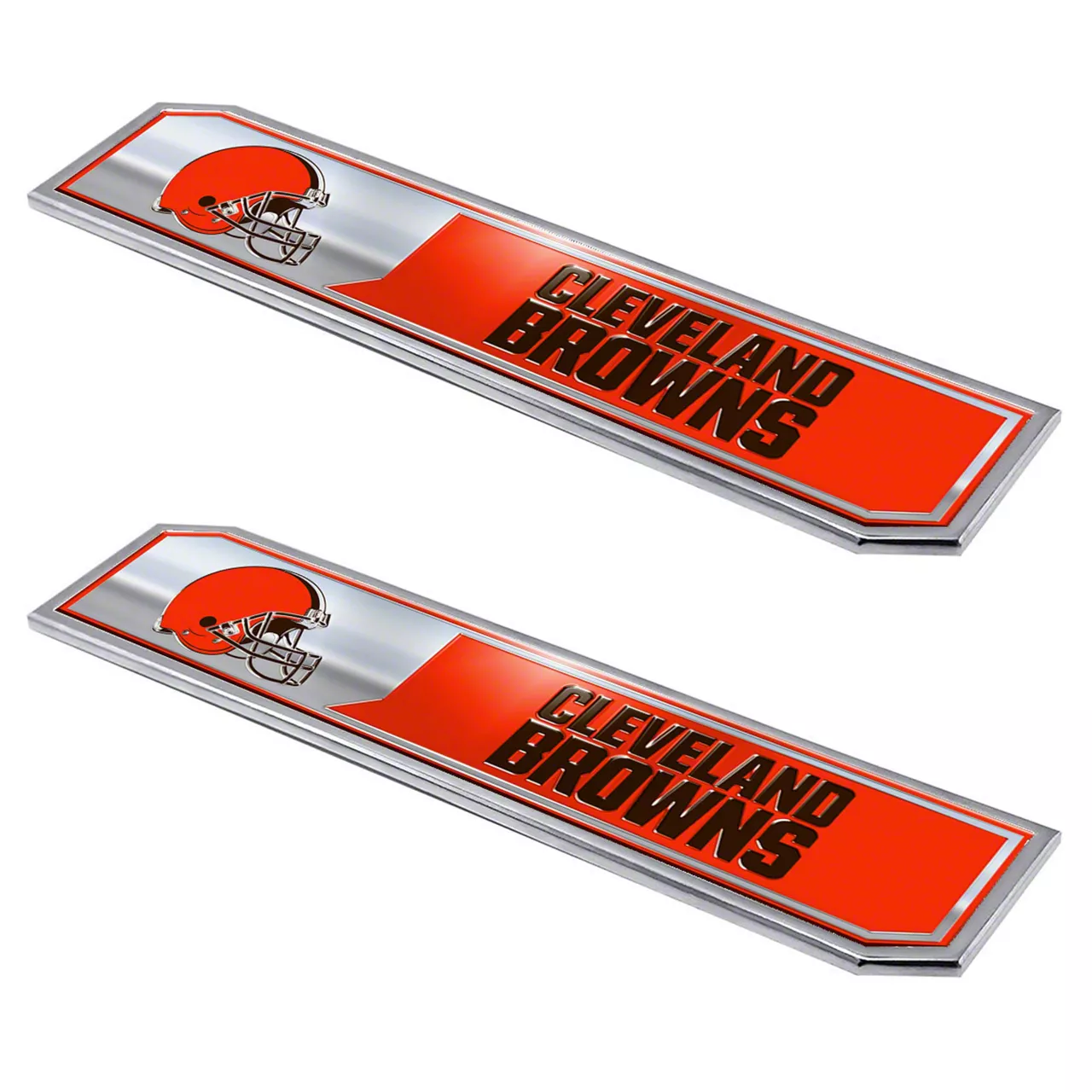 Jeep Wrangler Cleveland Browns Embossed Emblems; Orange (Universal ...