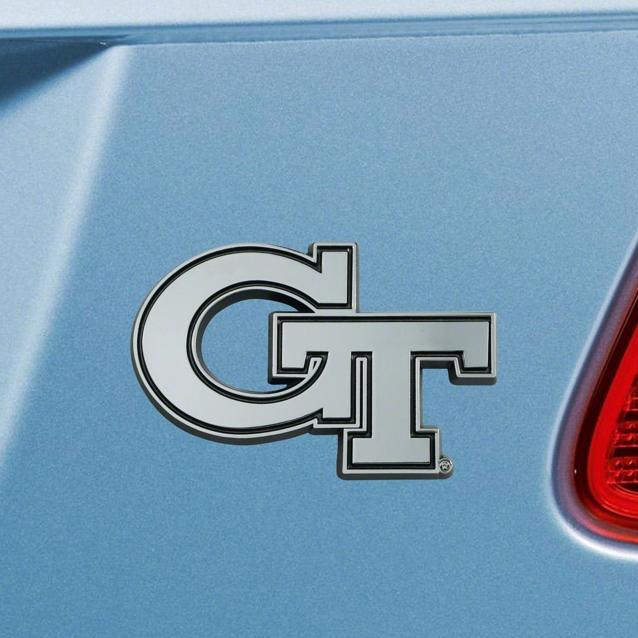 Jeep Wrangler Georgia Tech Emblem; Chrome (Universal; Some Adaptation ...