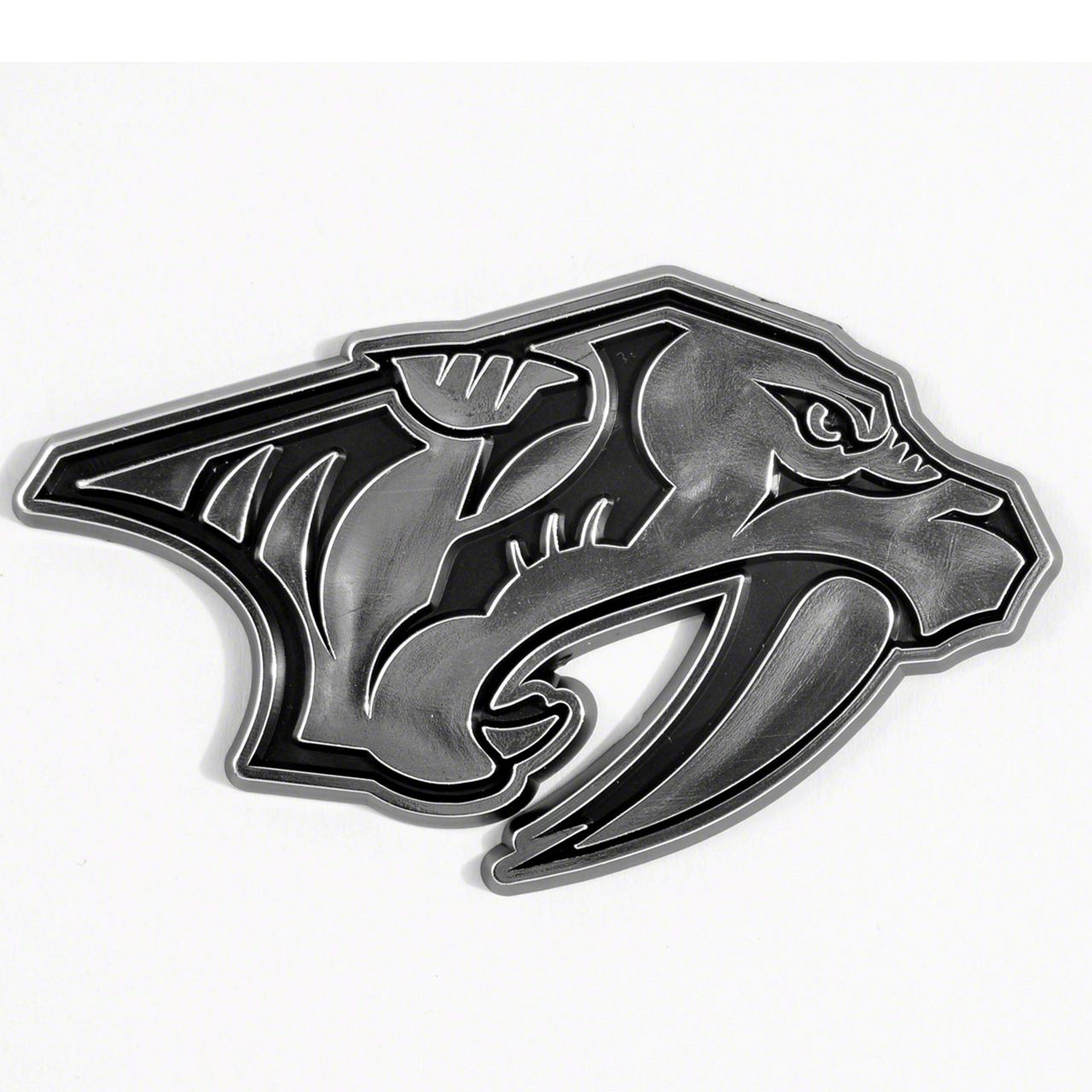 Jeep Wrangler Nashville Predators Molded Emblem; Chrome (Universal ...