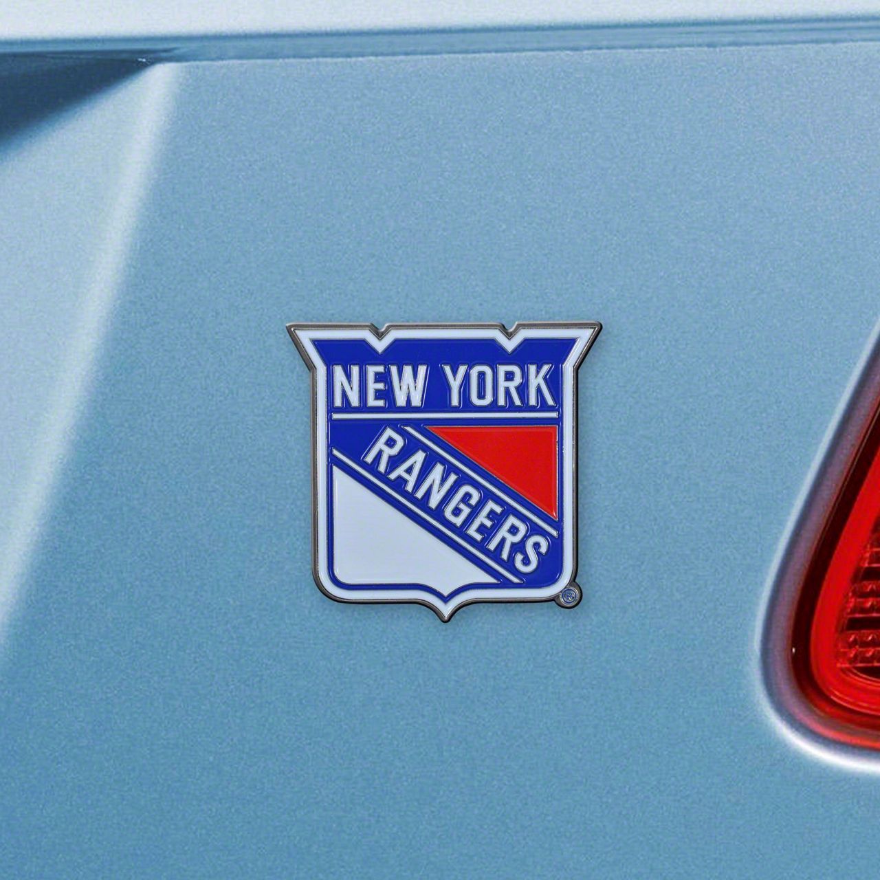 Jeep Wrangler New York Rangers Emblem; Blue (Universal; Some Adaptation ...