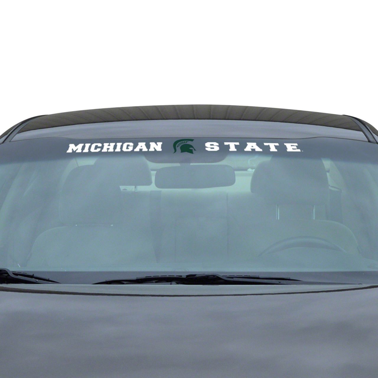 Jeep Wrangler Windshield Decal with Michigan State University Logo ...