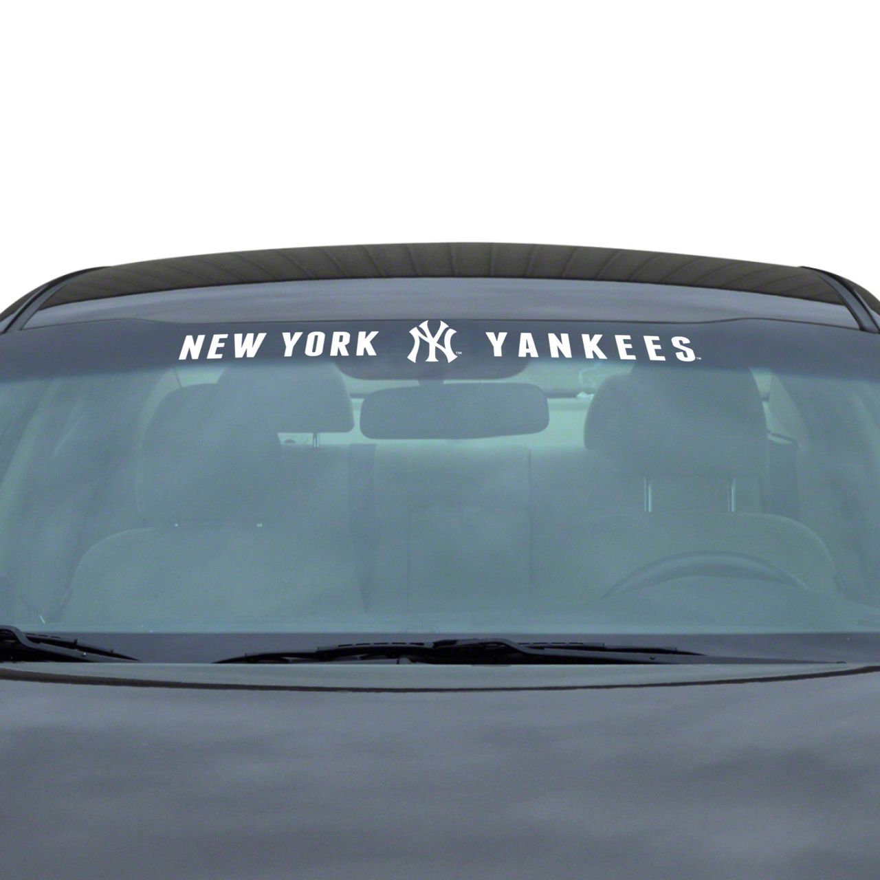 Tacoma Windshield Decal with New York Yankees Logo; White (Universal ...