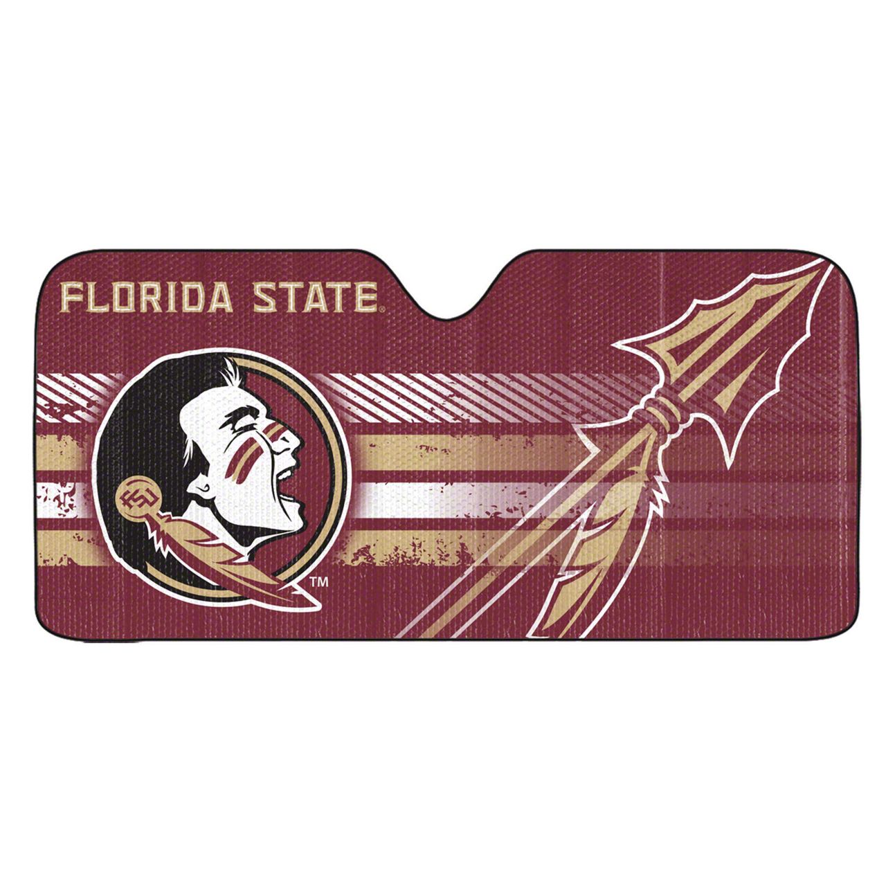 Tacoma Windshield Sun Shade with Florida State University Logo; Garnet ...