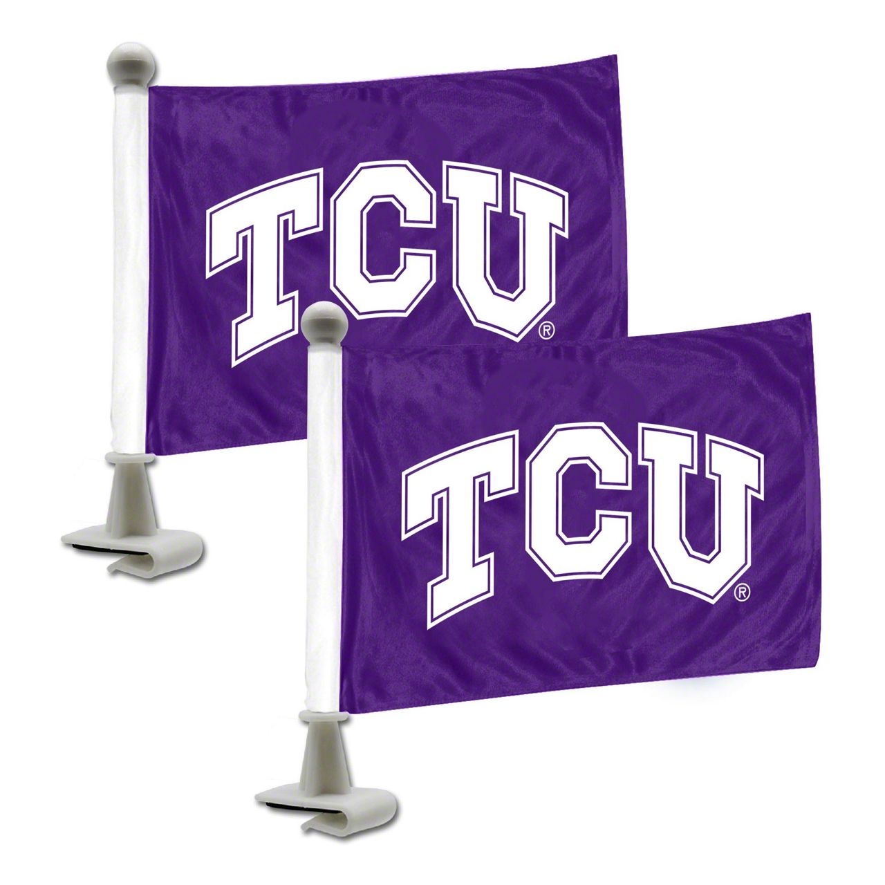 Tundra Ambassador Flags with TCU University Logo; Purple (Universal ...