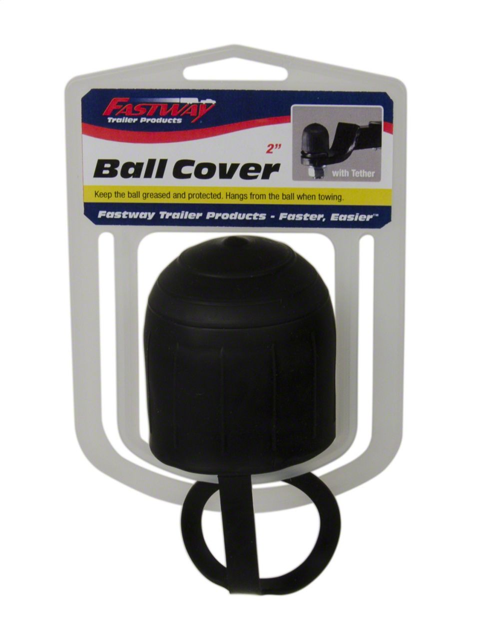 Tacoma Tethered Trailer Hitch Ball Cover for 2-5/16-Inch Balls