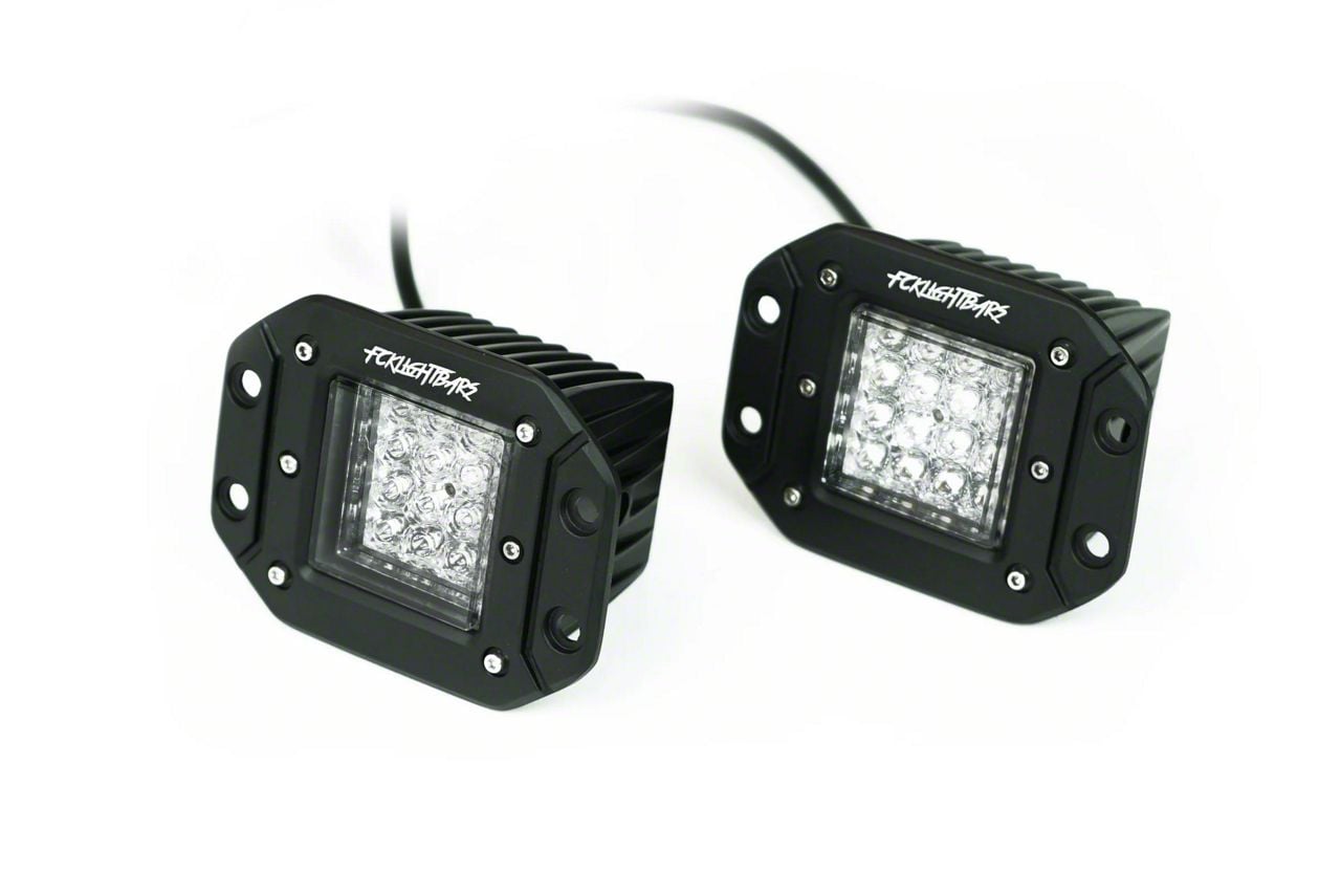 FCKLightBars Tacoma Dual Purpose Chase Flush Mount 3-Inch LED Light ...