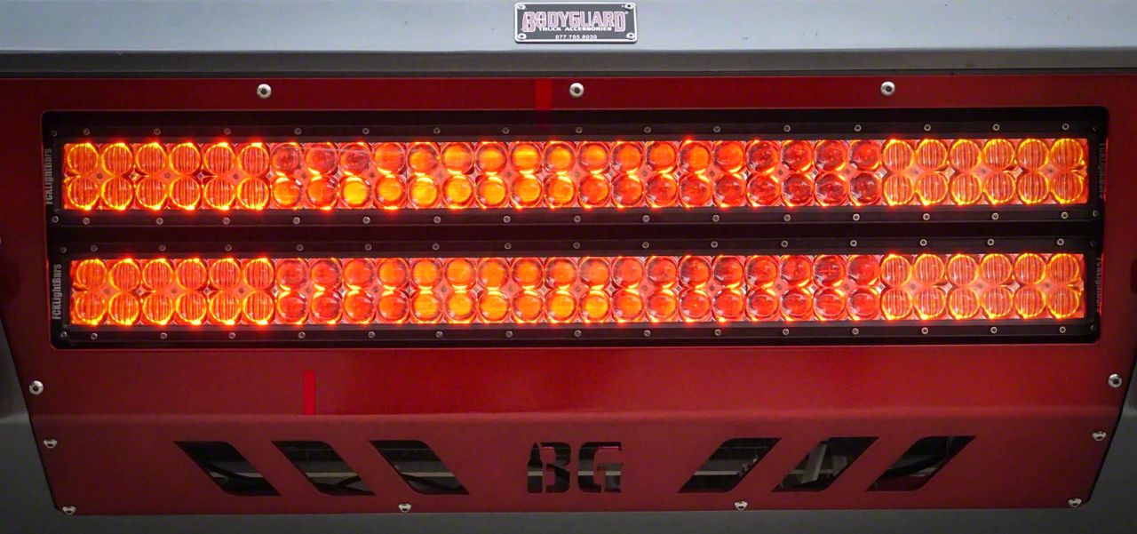 FCKLightBars Tundra 50-Inch V-2 Series RBG Straight LED Light Bar FCK ...