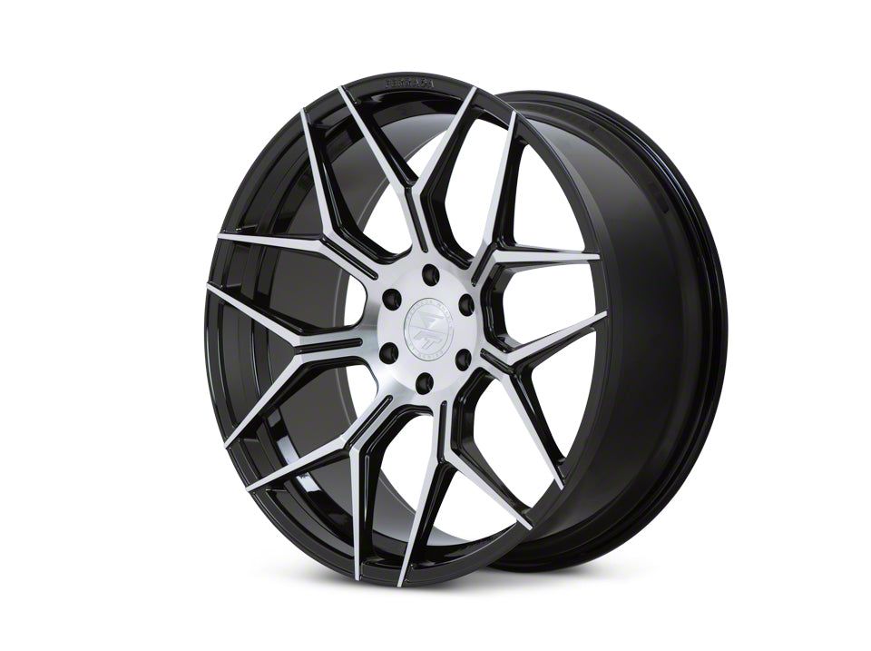 Ferrada Wheels Bronco FT3 Machine Black 6-Lug Wheel; 24x10; 25mm Offset ...