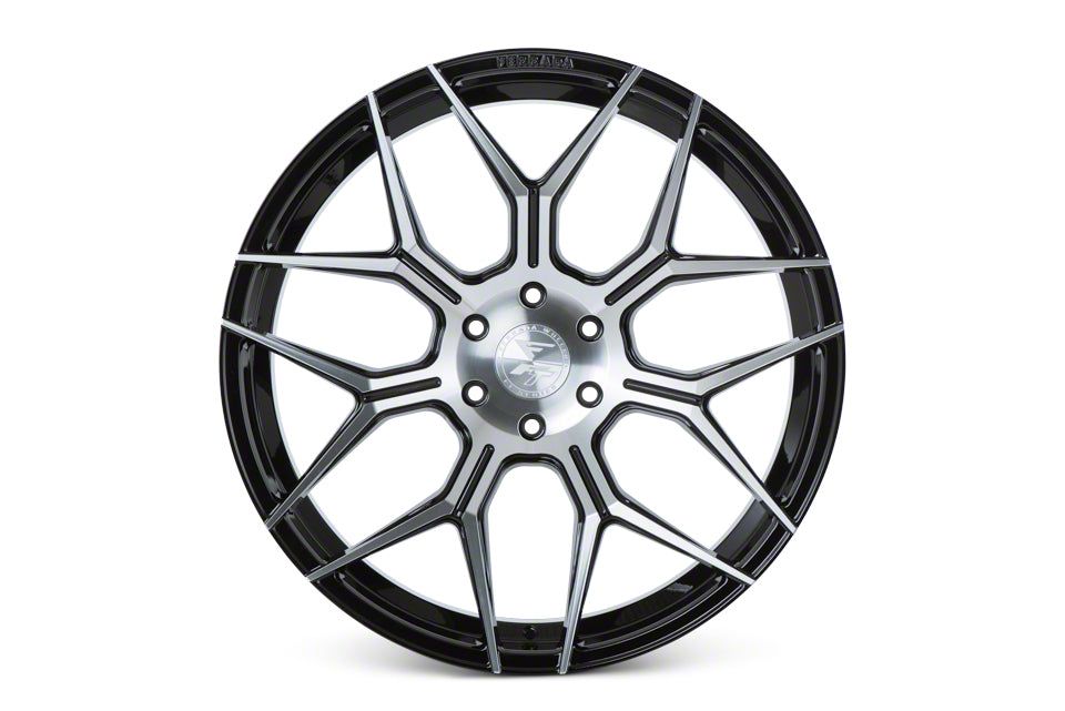Ferrada Wheels Bronco FT3 Machine Silver 6-Lug Wheel; 22x9.5; 20mm ...