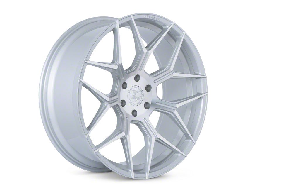 Ferrada Wheels Bronco FT3 Machine Silver 6-Lug Wheel; 24x10; 25mm ...